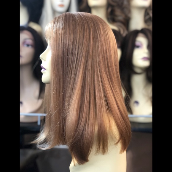 Accessories | Irish Copper Rust Baby Hair Prepluck Bob Lace Wig | Poshmark